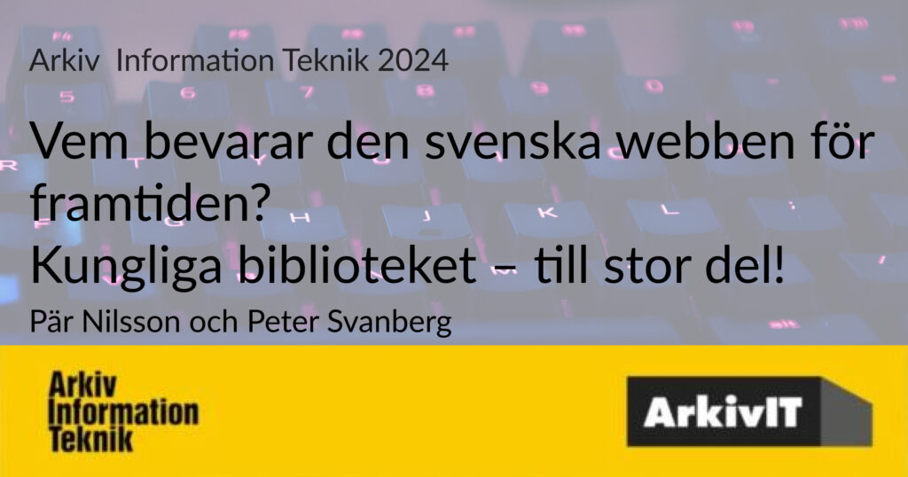 Kategori: Artiklar - Sida 2 - ArkivIT AB